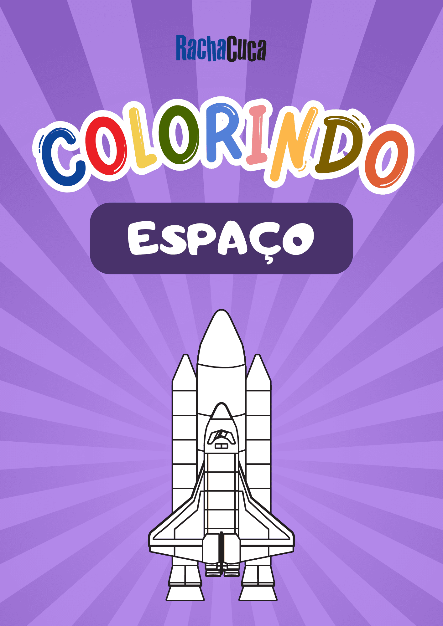 1500 Desenhos para Colorir - Racha Cuca