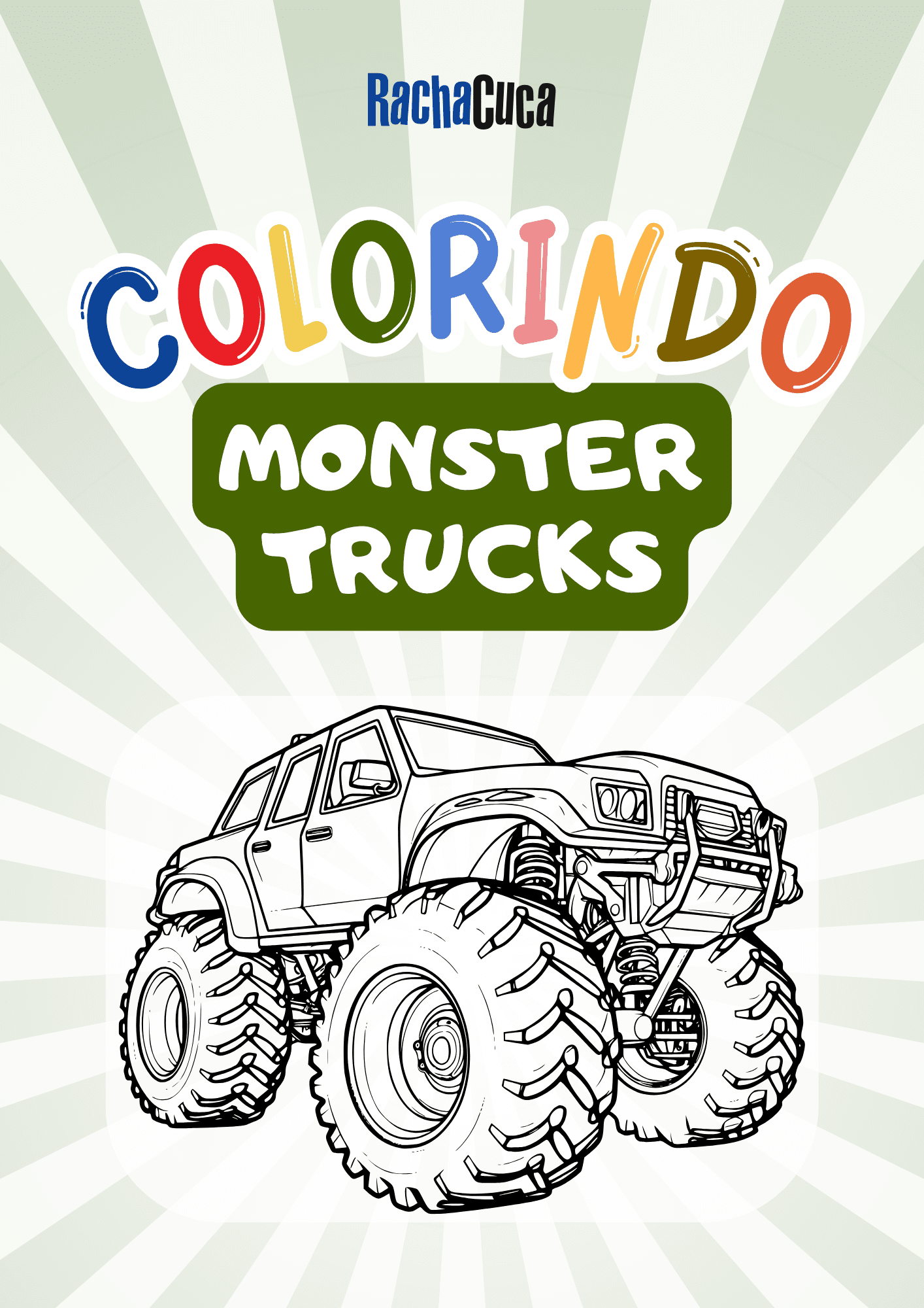 1500 Desenhos para Colorir - Racha Cuca