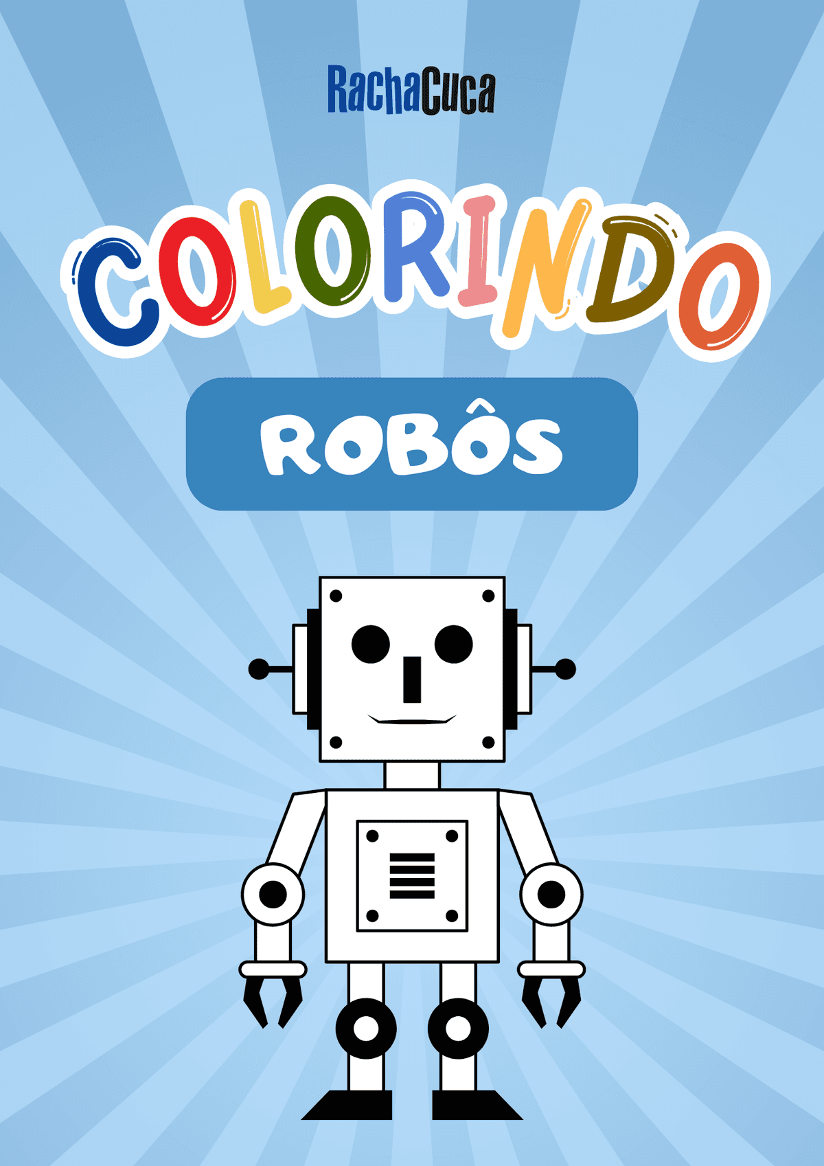 1500 Desenhos para Colorir - Racha Cuca